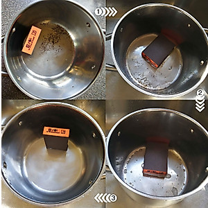 Sanding Sponge, 60 80 120 220 Coarse Medium Fine Grit Sanding Block, Sander Sponges for Drywall Metal, Sandpaper Sponge Sanding Blocks for Wood 4 Pcs by S&F STEAD & FAST