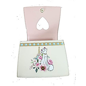 Loungefly Aristocats Duchess in Paris Floral AOP Crossbody