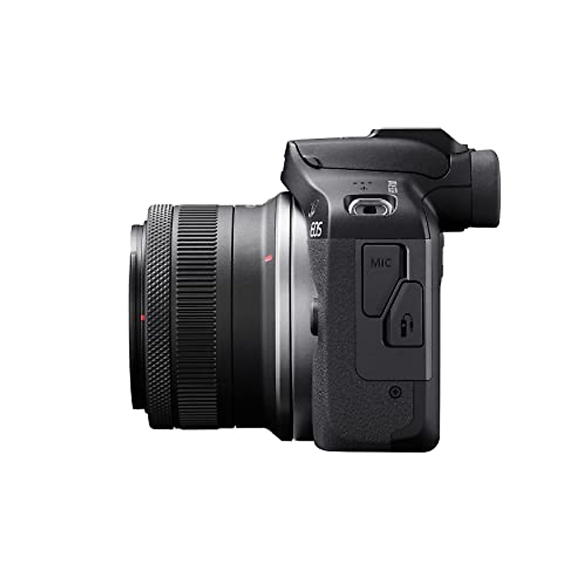 Canon EOS R100 RF-S18-45mm F4.5-6.3 is STM & RF-S55-210mm F5-7.1 is STM Lens Kit, Mirrorless Camera, RF Mount, 24.1 MP, Continuous Shooting, Full HD Video, 4K, Lightweight, Wi-Fi, Content Creation