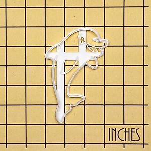 Cute Dolphin cookie cutter, 1 piece - Bakerlogy