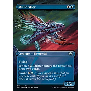 Magic: the Gathering - Mulldrifter (349) - Borderless - Foil - Double Masters 2022
