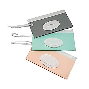 Baby Wipe Case Travel Holder | Keeps Wipes Moist | Set of 3 Wet Wipes Holders Cases | Portable Travel On The Go Refillable Dispenser Container, by purifyou