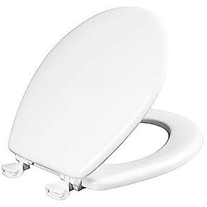 Mayfair 000 Westport 844EC Toilet Seat, 1 Pack Round, White