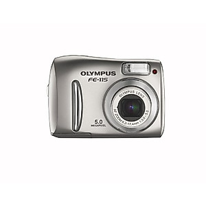 Olympus FE-115 5MP Digital Camera with 2.8x Optical Zoom