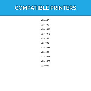 LD Compatible Toner Cartridge Replacement for Lexmark 601H 60F1H00 High Yield (Black)