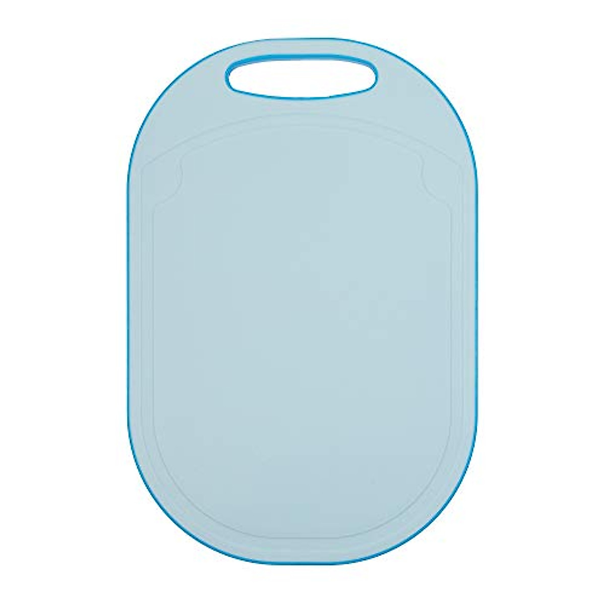 Kylermade (5 Layers) Multi-Layer Non-Slip Cutting Board, Innovative 5 layered construction, 5 Kitchen Chopping Boards for Price of 1, BPA Free, Non Porous, Dishwasher Safe, Juice Grooves (Blue)