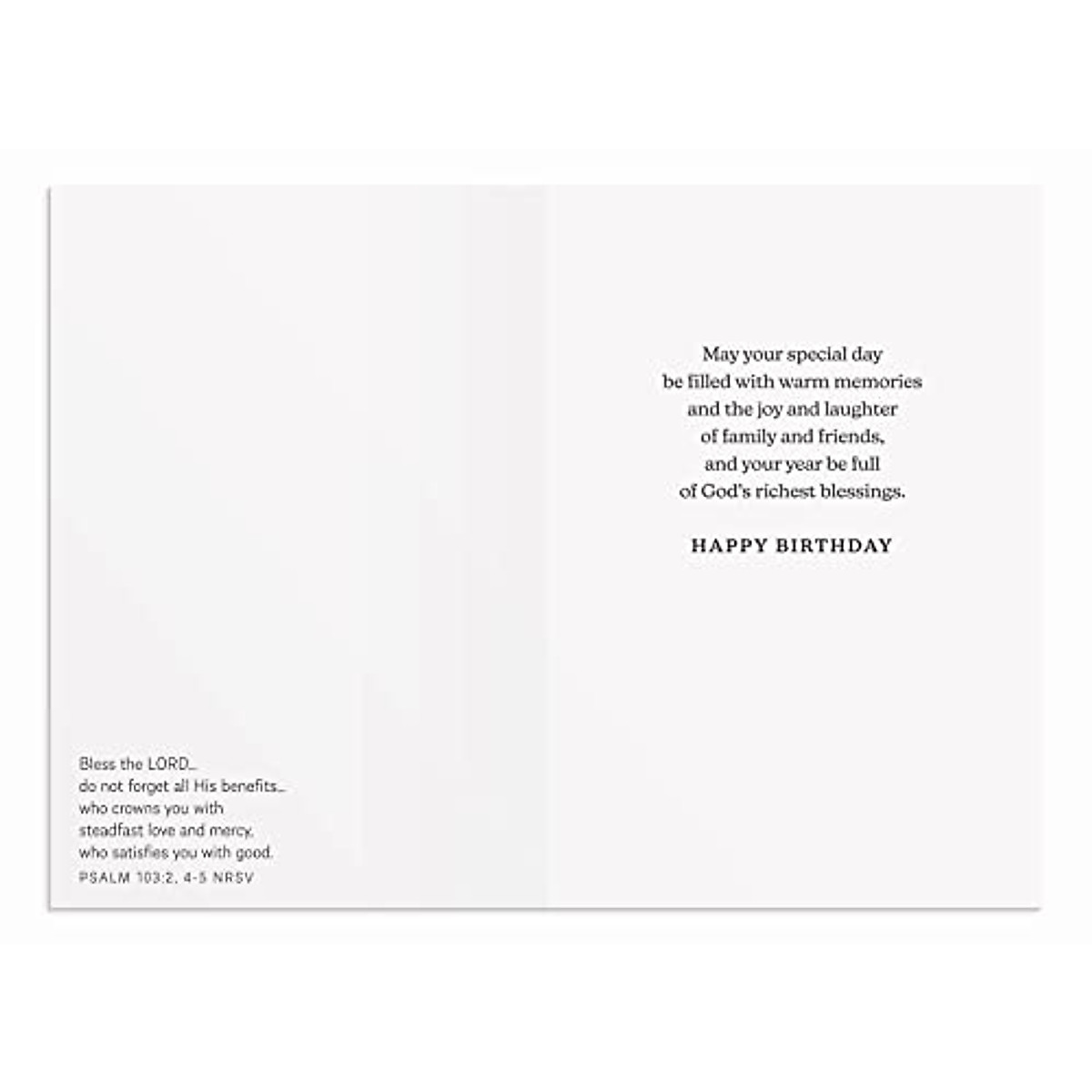 DaySpring - Birthday Birds - 4 Botanical Bird Designs Assortment with Scripture - 12 Happy Birthday Boxed Cards & Envelopes (U0056)