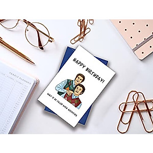 Step Bros Birthday Card, Funny Birthday Card, Comedy Bday Greeting Card, Best Friends Birthday Card…