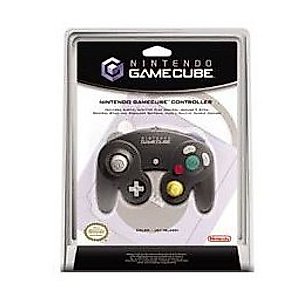 Nintendo GameCube Controller (Black) (Renewed)
