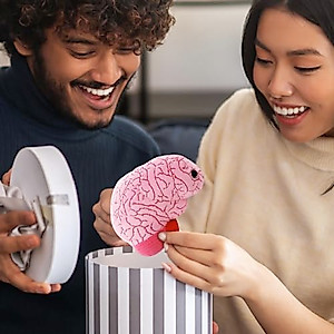 GIANTmicrobes Brain Plush, Brain Toy, Brain Stuffed Animal, Brain Gifts For Neurologist, Brain Surgery Recovery Gifts, Neurology Gifts, Neuroscience Gifts, Brain Injury Gift, Brain Decor, Biology Gift