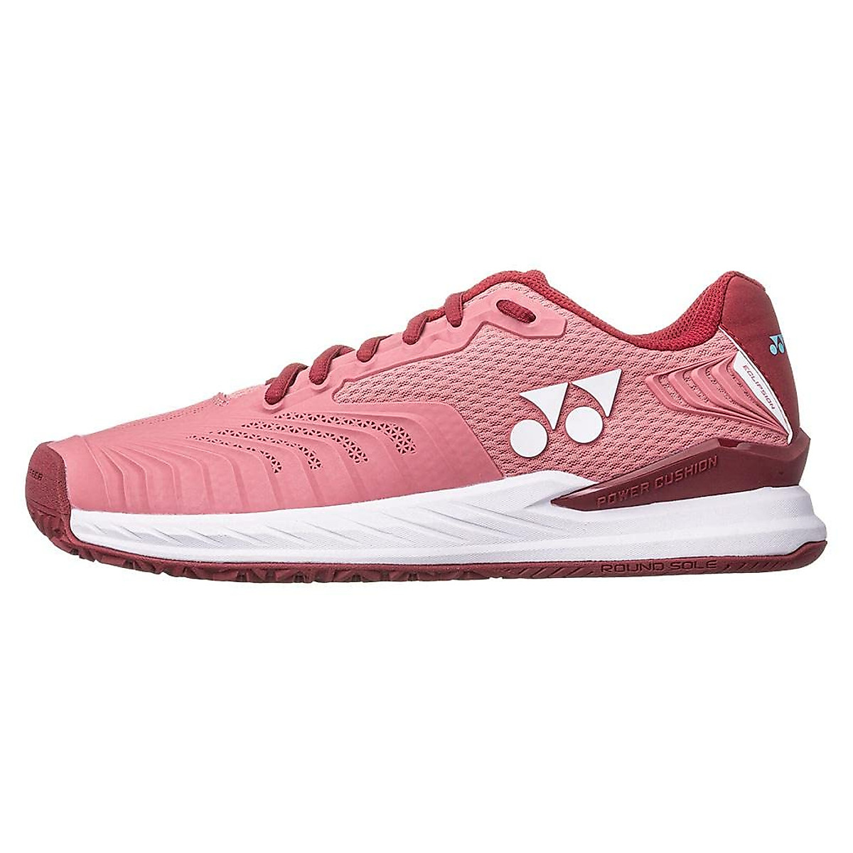 YONEX Women's Power Cushion Eclipsion 4 Tennis Shoes (Pink, us_Footwear_Size_System, Adult, Women, Numeric, Medium, Numeric_7)