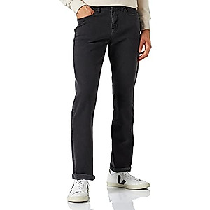 Amazon Essentials Men's Athletic-Fit Jean, Washed Black, 34W x 34L