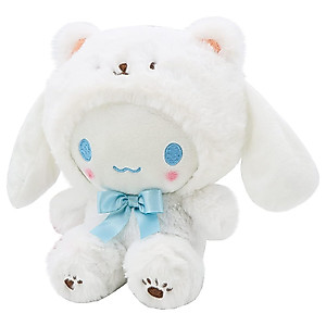 Cartoon Kawaii White Bear Cross-Dressing Series Plush,Soft Plush Doll Cute Soft Toys, Plush Pillow Stuffed Animals Toy Birthday Gifts for Girls Kids (WhiteBear-D-8in)