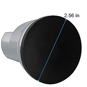 Vacuum Suction Cup Shower Head Holder, Suction Handheld Shower Holder Bracket, Removable Wall Mount Holder with Vacuum Suction Cup for Bathroom, Chrome