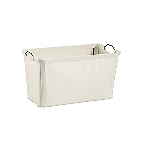 ClosetMaid 1622 Wide Wire Frame Fabric Bin, Tan