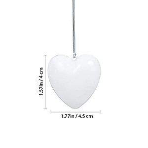 Purse LED Light, handbag, 2 Pack Bundle, One Round + One Heart Shaped. Handbag, bag, Original Gift (White) Key Chain Illuminator, Leash Included
