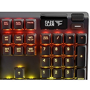 SteelSeries Apex 7 - Mechanical Gaming Keyboard – OLED Smart Display – Brown Switches - French AZERTY Layout