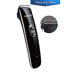 Electric Shaver and Beard Trimmer - 5 in 1 Multi-functional Rechargeable Cordless Grooming Kit for Men and Women- Face, Body, Beard, Nose Hair Trimmer with Micro Shaver, RCF-2059 (Black)