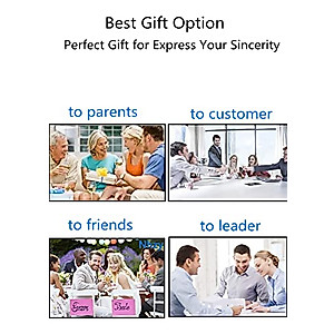 Penneed Ballpoint Pen with Gift Box, Retractable Pen for Men Women Executive Business Office School Supplies, Refillable 1.0mm Black Ink B5 (Rose Gold)