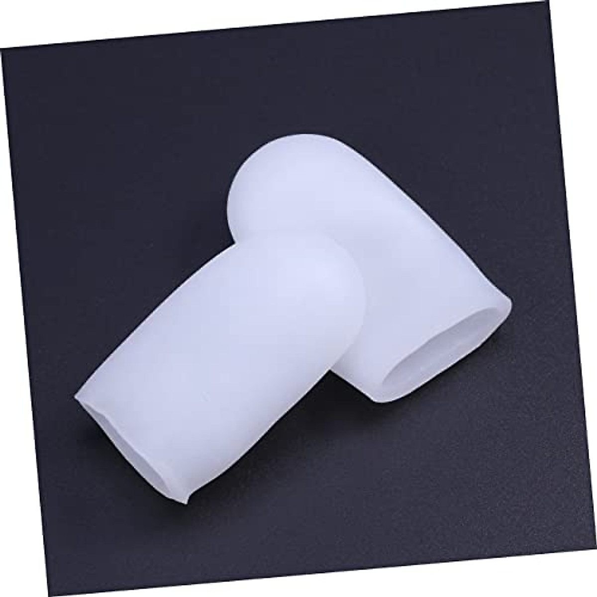 CLISPEED 12 PC Thumb Protector Silicone Mitts Silicone Finger Sleeves Support Finger Cap Finger Cots Protective Case Gel Gloves Toe Corn Protectors Toe Caps Toe Protector Extended Sleeve