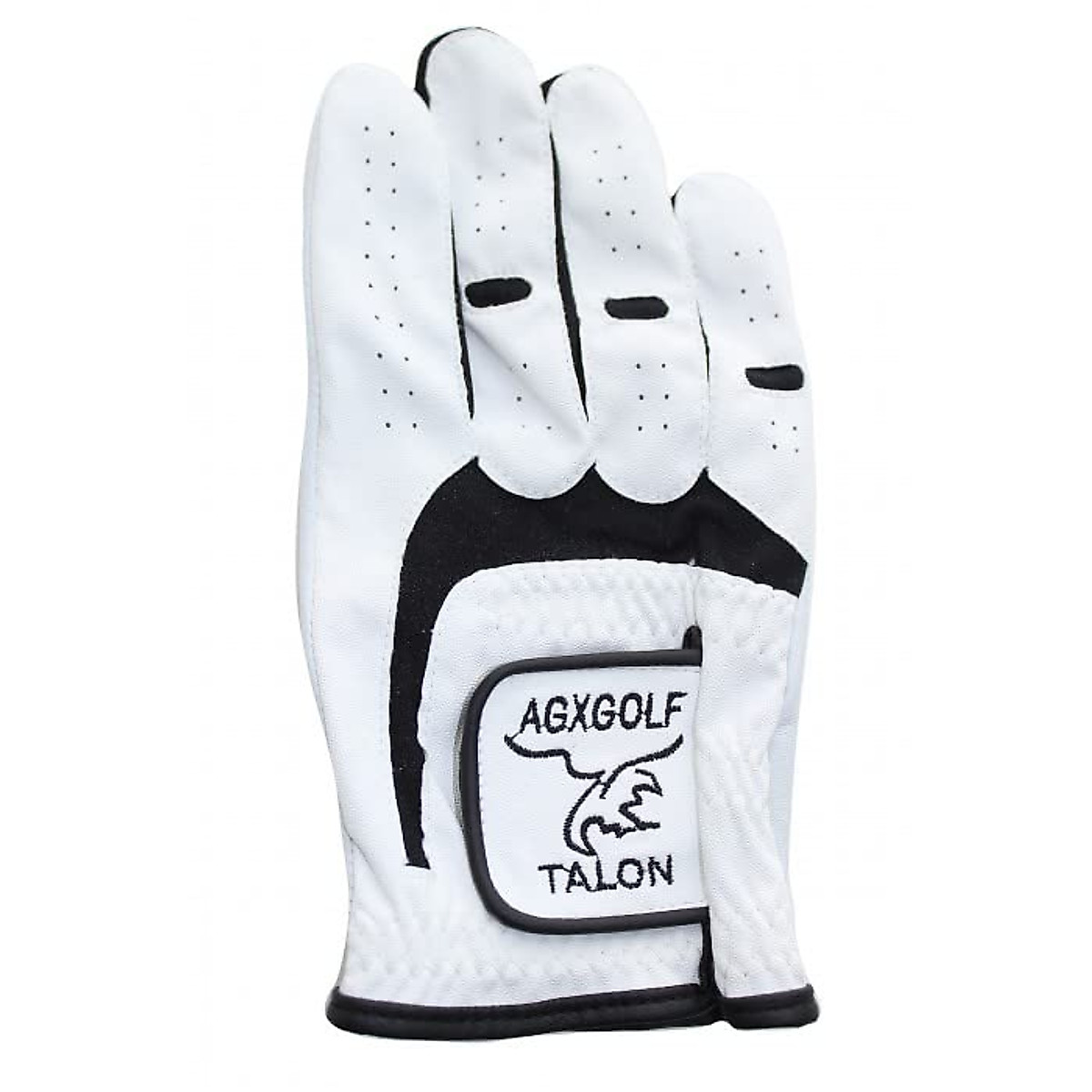 AGXGOLF Six Pack!! DuraMax Men's Right Hand Cabretta Leather Golf Gloves: Size: Medium Large for MEN Who Golf Left Handed