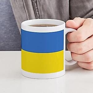CafePress Ukraine Flag Mugs Ceramic Coffee Mug, Tea Cup 11 oz