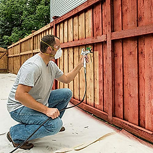 Wagner Spraytech 2422951 Control Pro 130 Paint Sprayer Kit, High Efficiency Airless Sprayer with Low Overspray & 12" Extension, 515 & 413 Tip for Large Projects, Yellow