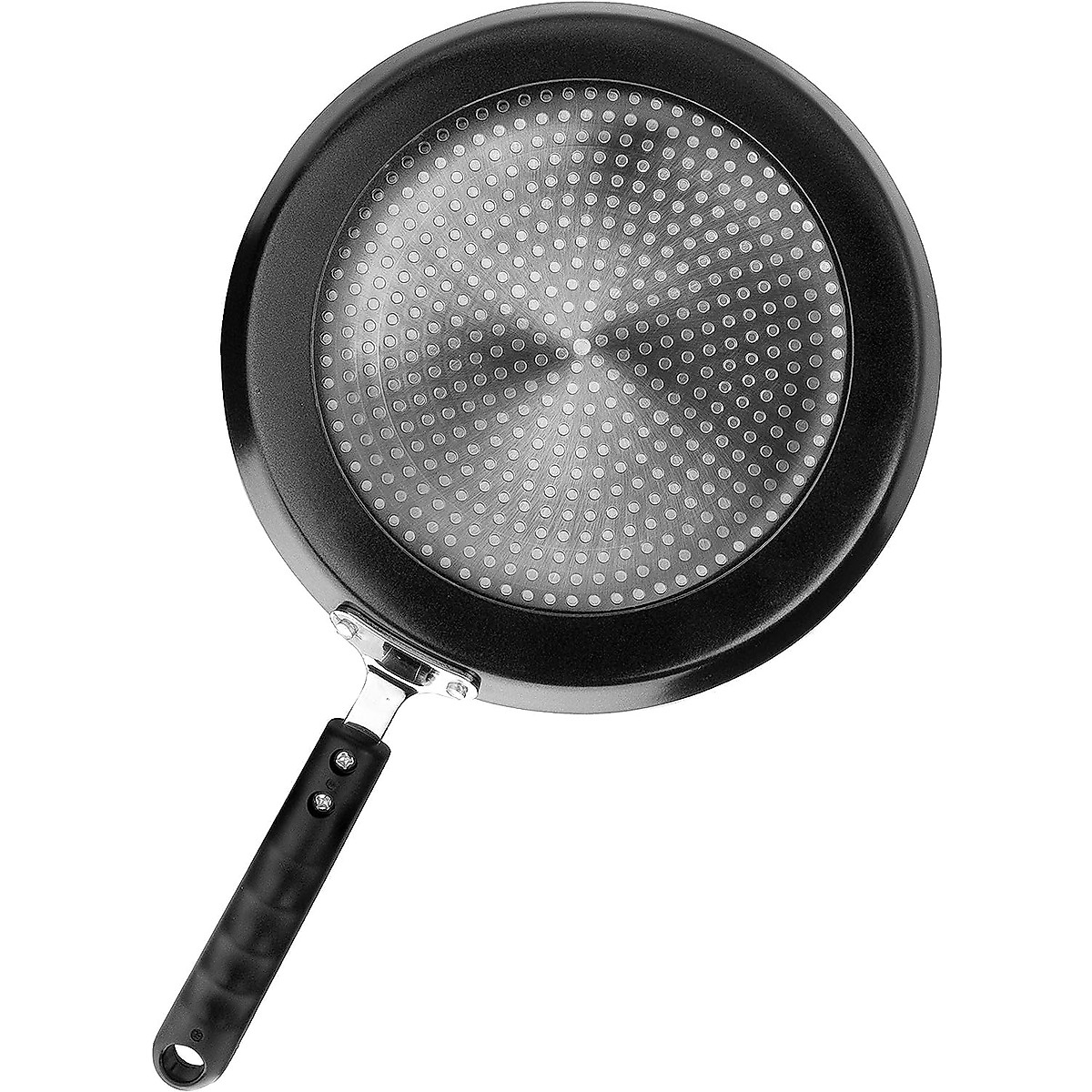 IBILI Crepe Pan Nonstick 9 Inch, Dosa Roti Tawa Tortilla Pan, Flat Frying Pan, Bakelite Handle, Induction Compatible PFOA Free, Made in Spain