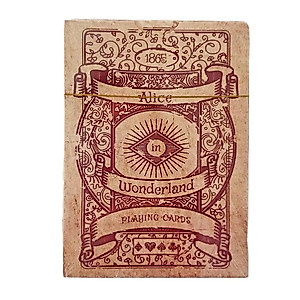 ASVP Shop Alice In Wonderland Playing Cards - Full Set is Ideal for Themed Parties, Props, Theme, and Games