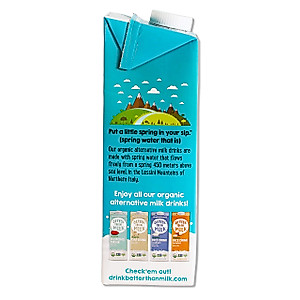 Better Than Milk Organic Almond Milk Original - Dairy-Free Vegan Friendly, Non GMO Certified (Pack of 6),33.8 Fl.Oz(Pack of 6)