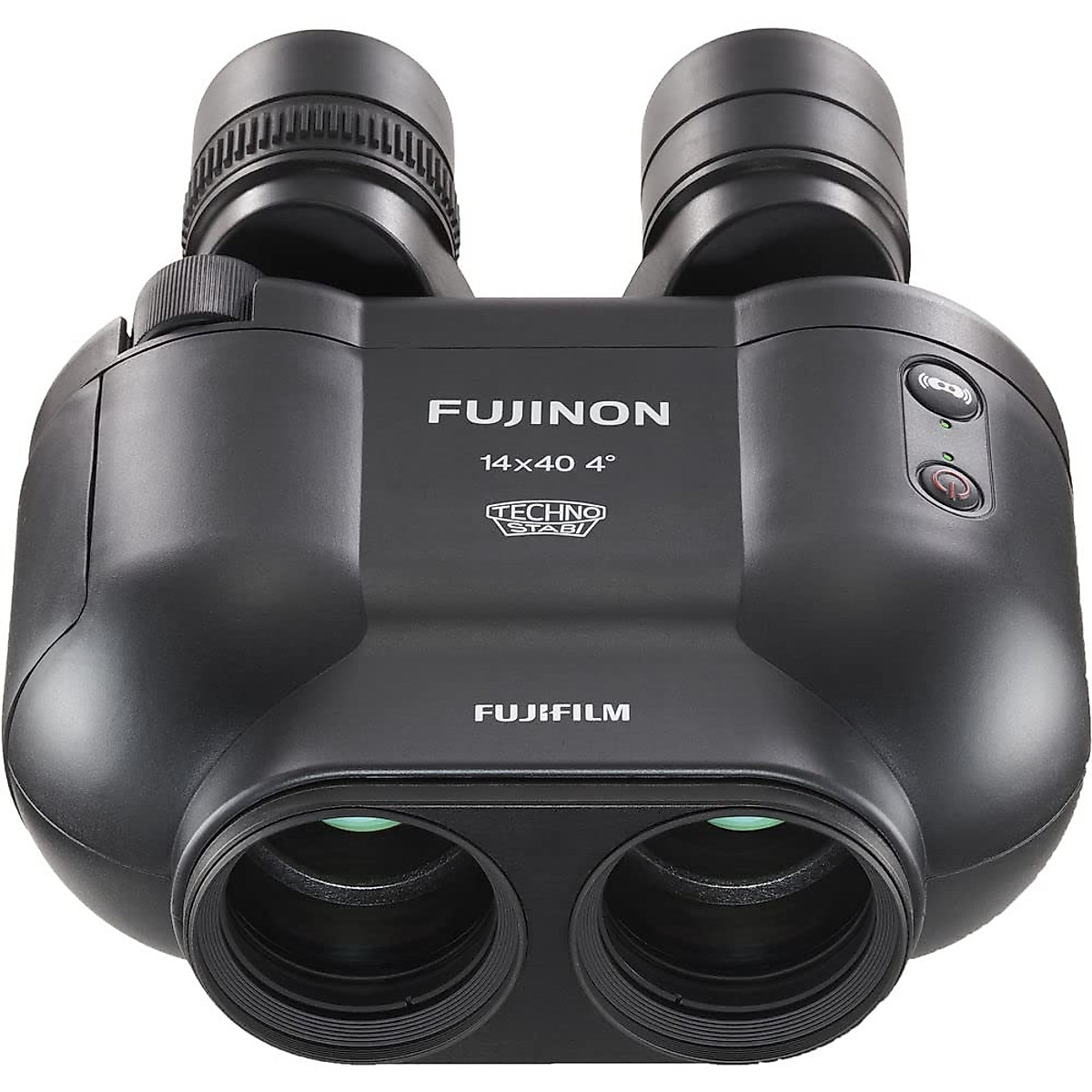 Fujifilm Fujinon 14x40 TSX1440 Techno-Stabi Image-Stabilized Binoculars (Black) (16668012) Bundle with SanDisk 64GB Extreme PRO SD Card + Flashlight + Backpack + Floating Strap + Cleaning Kit