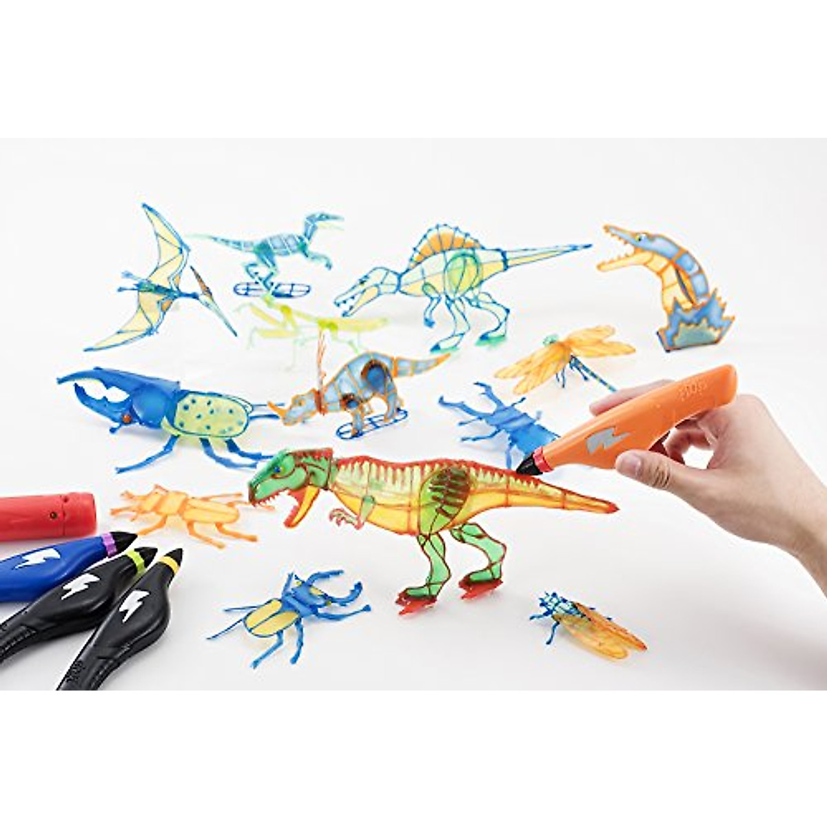 3D Dream Arts pen dinosaurs and insects set (4)