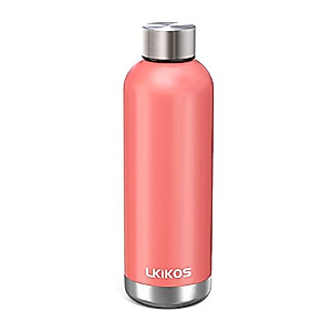 LKIKOS Insulated Vacuum Small Water Thermos Bottle for Coffee thermos for women Kids Hot and Cold Drink
