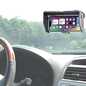 WANPOOL Universal Foldable Sun Shade Visor for Drone Controller Mobile Phone - Anti-Glare, Stable Fit, Easy Installation