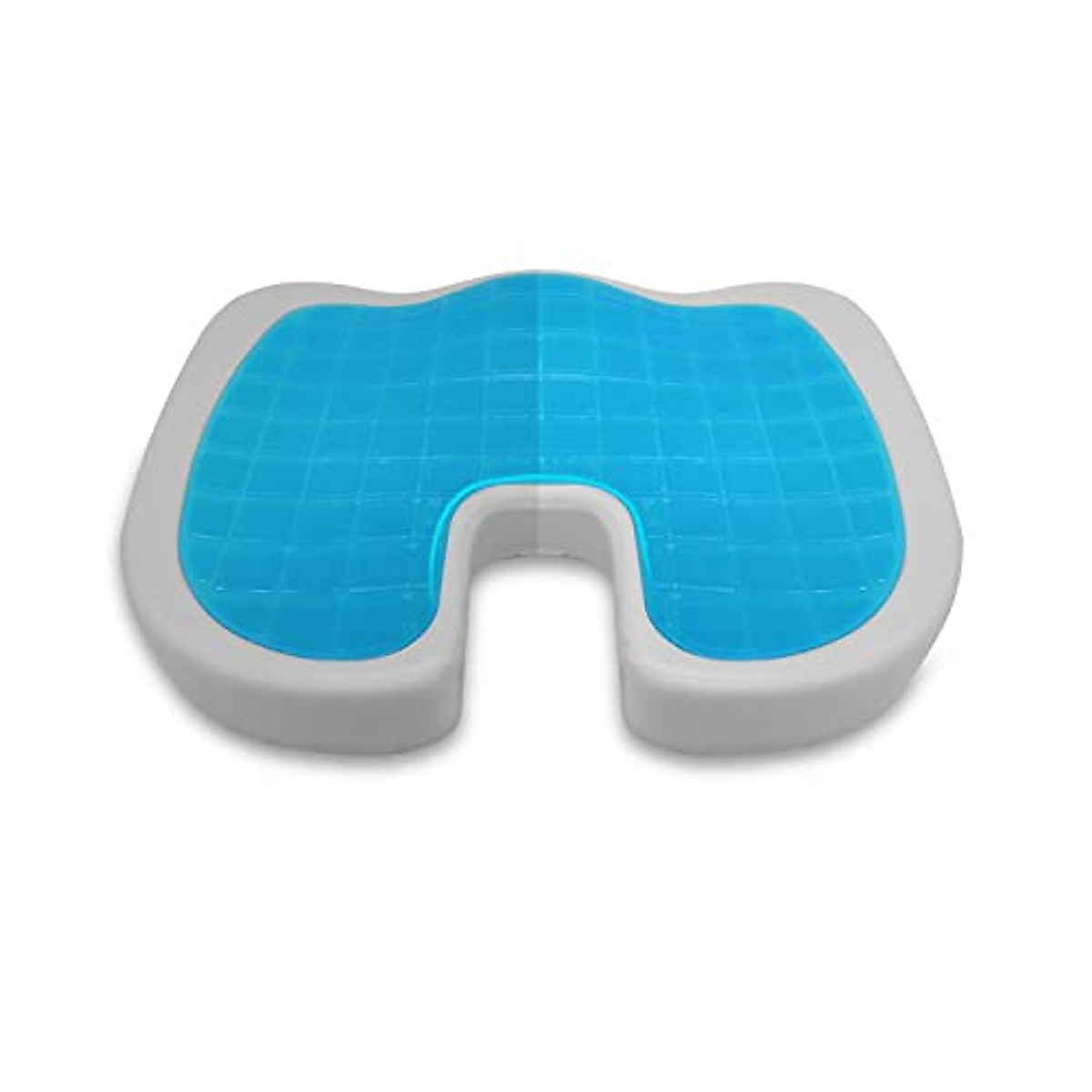 BAUBUY Cojín de Asiento Wheelchairs Seat Cushion Comfort Ergonomic Stable Durable Portable Stimulates Blood Circulation Blue for Pressure Relief