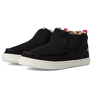 Sperry Salty Cozy MID Ankle Boot, Black, 2 US Unisex Big Kid