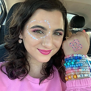 Tuoshei 30 Pcs Eras Tour Merch,13 Temporary Tattoo,13 Tattoo, Hand Tattoo, Eras Tour Accessories, Concert Accessories for Swifties Gifts