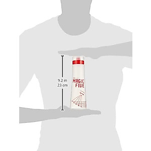 遠藤商事 Endoshoji BDI405 Magic Five Condiment Container, Commercial Use, 6.8 fl oz (200 cc), Red, Made in Japan