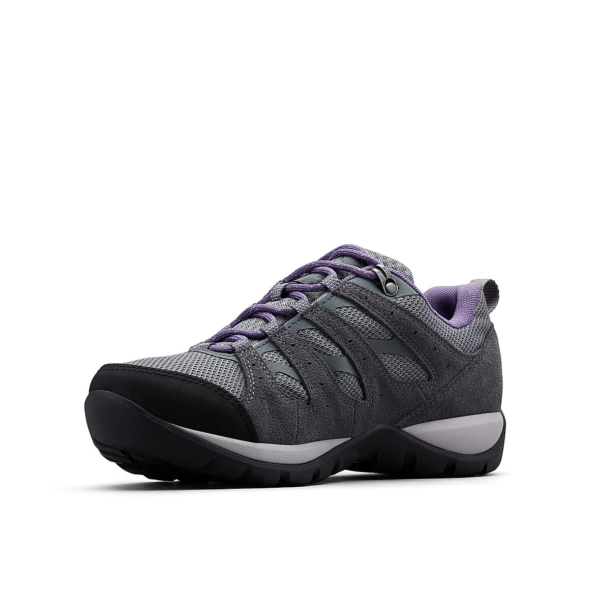 Columbia Women's Redmond V2 Waterproof, Ti Grey Steel/Plum Purple, 10
