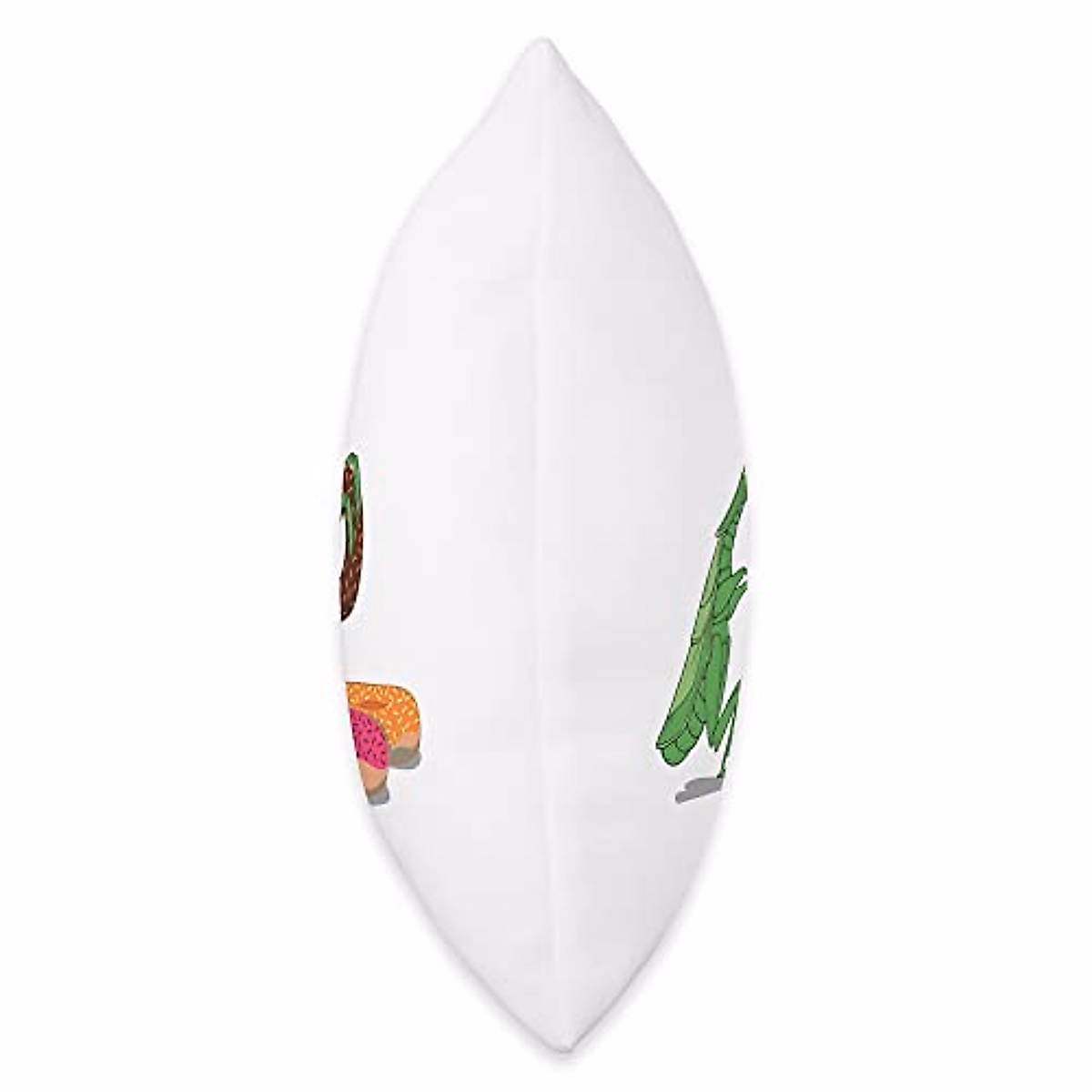 Invertebrates Praying Mantis Donuts Praying Mantis Prefers to eat Donuts Throw Pillow, 16x16, Multicolor