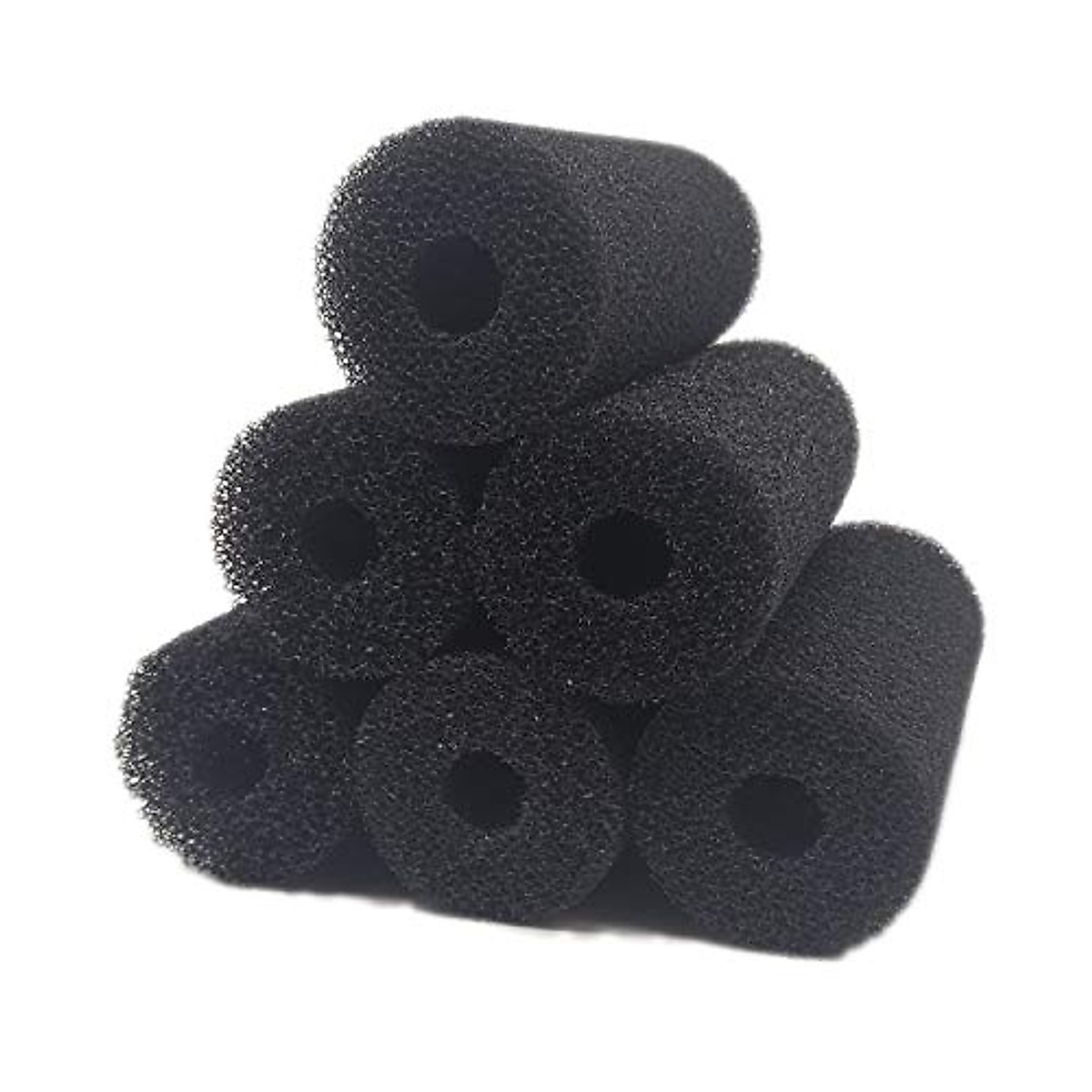 EKUEY 5.9″ Big Prefilter Sponge Foam Replacement Filtration Kit for Pond Aquarium Fish Tank, 6 Pack