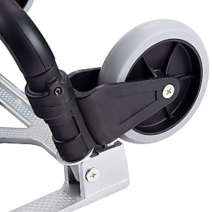 TimmyHouse Capacity 176 Lb Folding Hand Truck Cart Dolly Push Pull Box Moving Lightweight