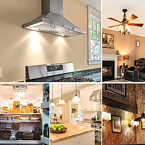 E14 LED Bulb 7W 120V European Light Bulbs Equivalent 75W Incandescent Bulb, Dimmable E14 Base for Cooker Hood Bulbs Turkish lamp Bulb, E14 Socket Light Bulb Warm White 3000K (2 Pack)