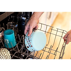 Simple Modern Disney Silicone Bowl for Baby, Toddler | Feeding Supplies Baby Food Bowls Dinnerware Dishes for Kids | Microwave Safe | Bennett Collection | Princess Rainbows