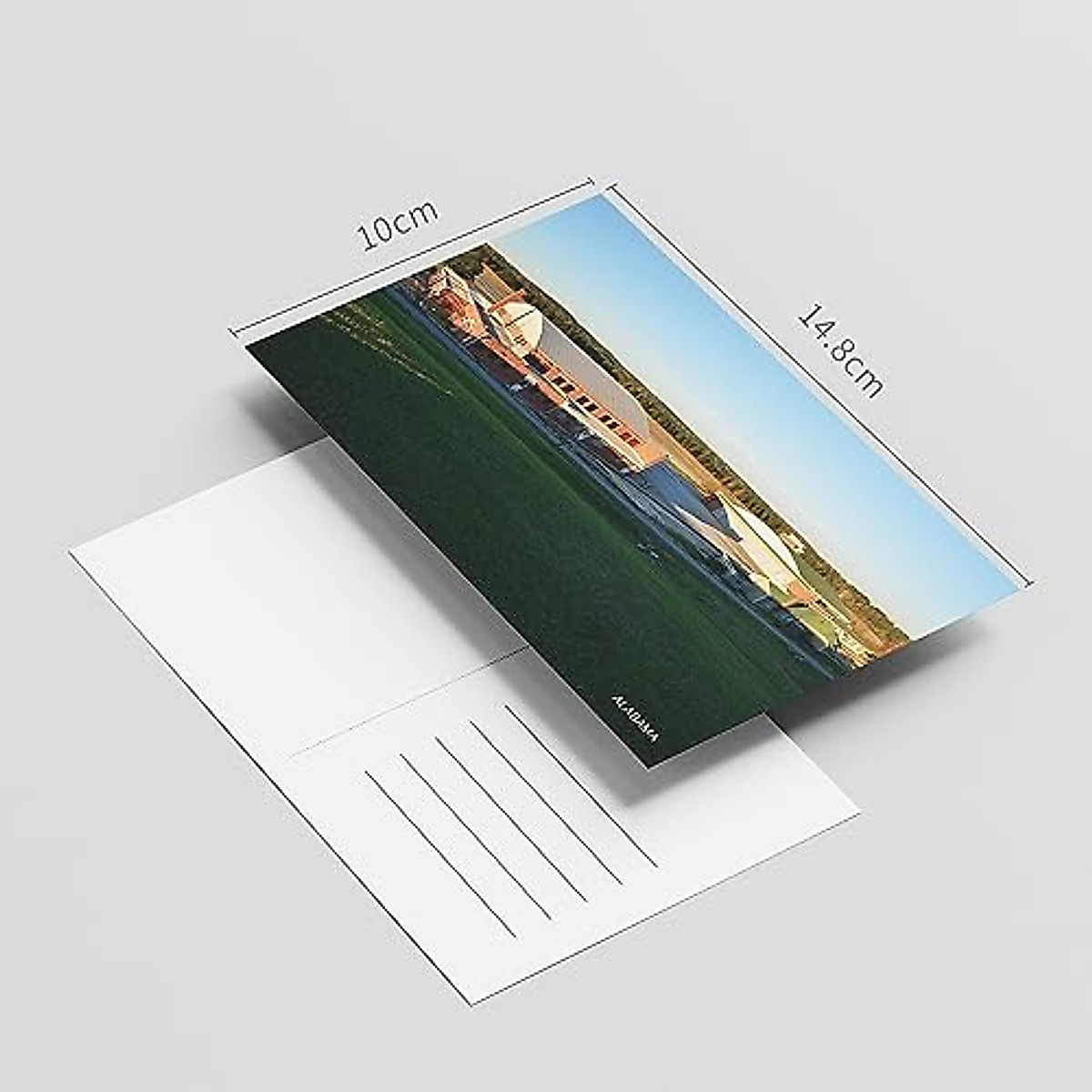 Dear Mapper Vintage United States Alabama Landscape Postcards Pack 20pc/Set Postcards from Around the World Greeting Cards for Business World Travel Postcard for Mailing Decor Gift