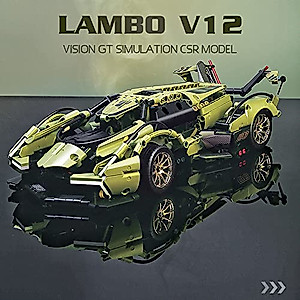 Mesiondy Sports Car Building Blocks Toys Boys or Adults Kits，1:14 MOC Building Set Raceing Car Model,Cars for Boys Age 12-16 8-14，(1039 Pieces)