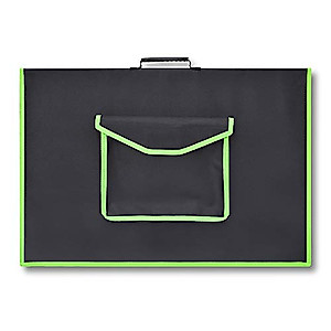 XINPUGUANG 100W Foldable Solar Panel Portable Solar Kit 12V with 10A Charge Controller Connector Cable for Power Station,Battery, Camping, RV,Boat, Outdoor