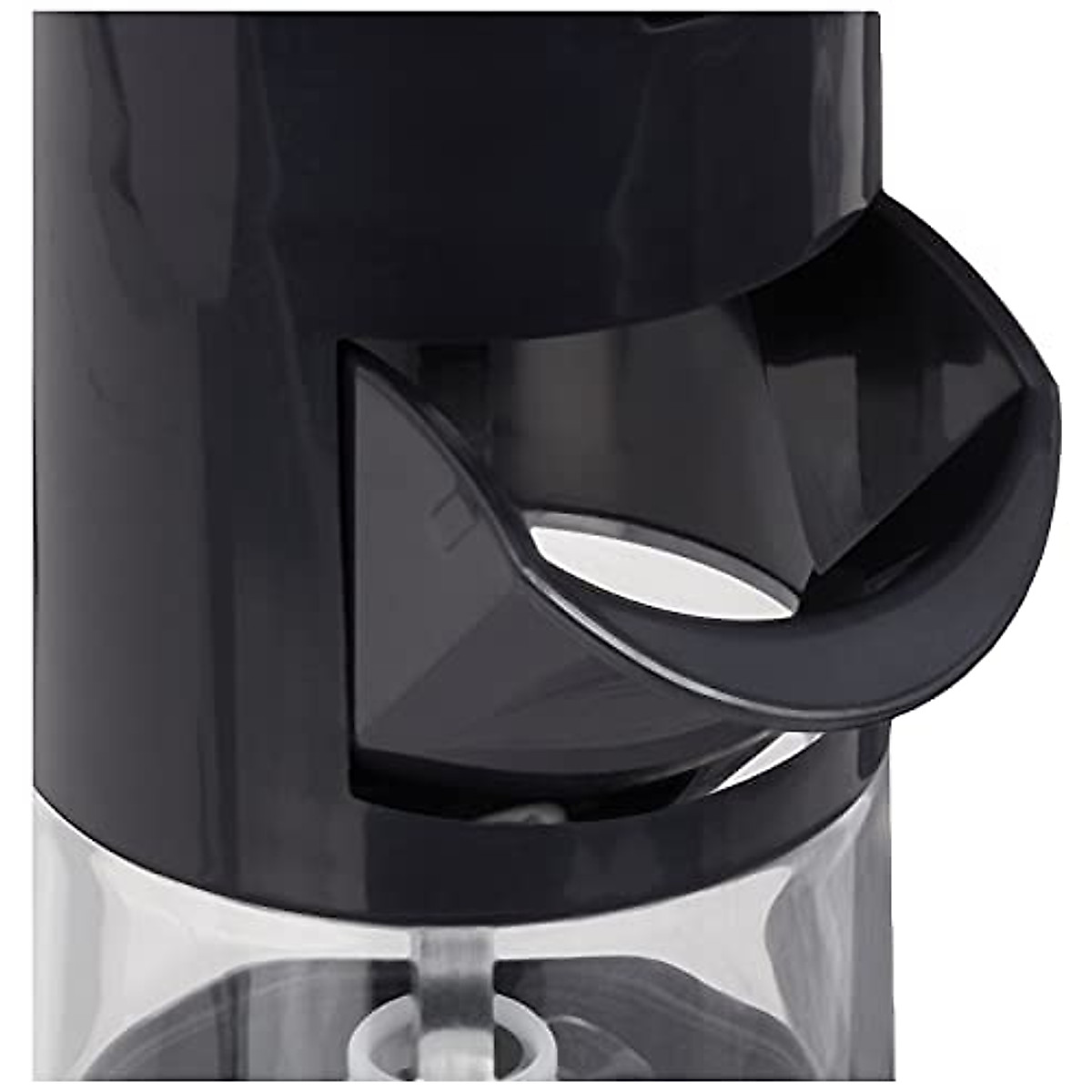 Kuhn Rikon Essential Adjustable Ratchet Grinder with Ceramic Mechanism for Salt, Pepper and Spices, 8 x 2.5 inches, Black