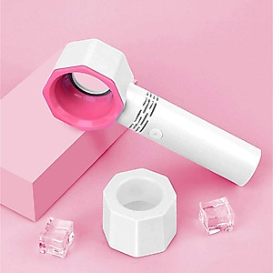 ECSWP Personal Air Conditioner Fan, Air Personal Space Cooler Small Desktop Fan Quiet Personal Table Fan Mini Evaporative Air Circulator Cooler Humidifier Bladeless Quiet for Office (Color : C)