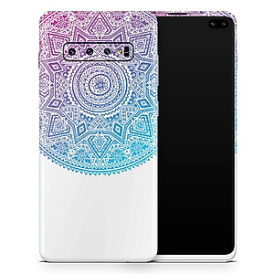 DesignSkinz Tribal Ethnic Mandala v5 Protective Vinyl Decal Wrap Skin Cover Compatible with The Samsung Galaxy S20 (Screen Trim & Back Glass Skin)